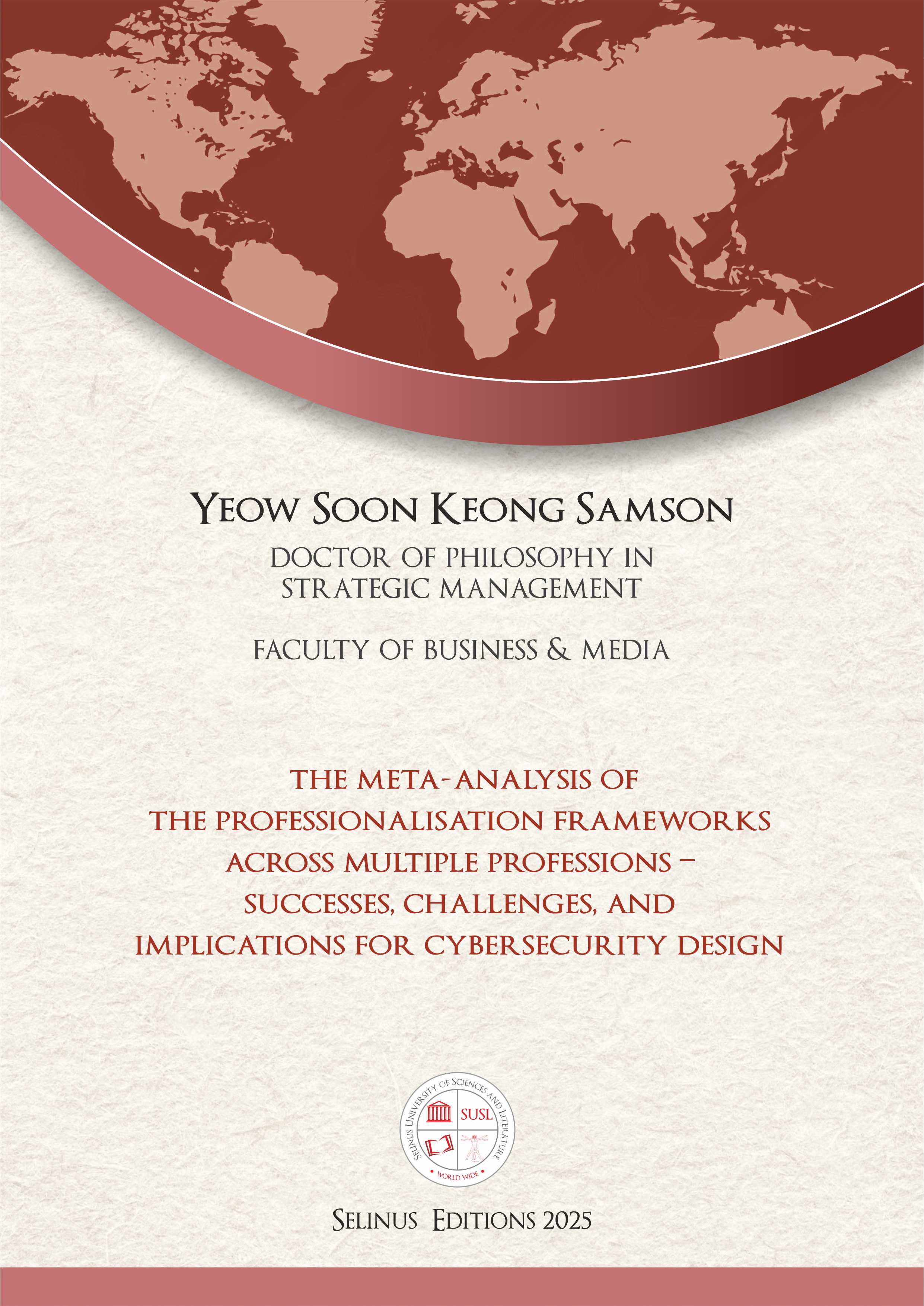 Thesis Yeow Soon Keong Samson | Selinus University